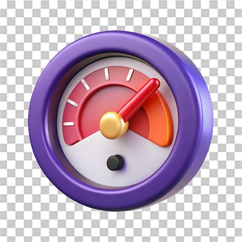 Arrow Point Scale Speed High Status Red Speedometer Icon Performance Pointer Rating Risk Levels