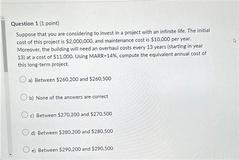 solved question 1 1 ﻿point suppose that you are considering