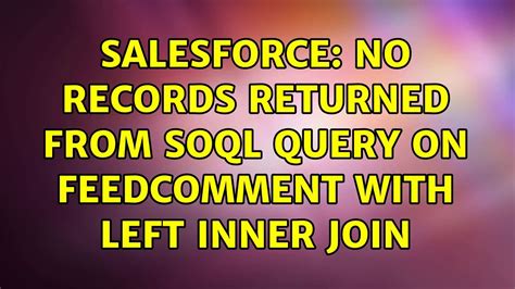 salesforce no records returned from soql query on feedcomment with