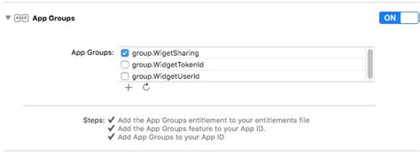 Ios Transfer Data From Project To Widget In Swift Stack Overflow