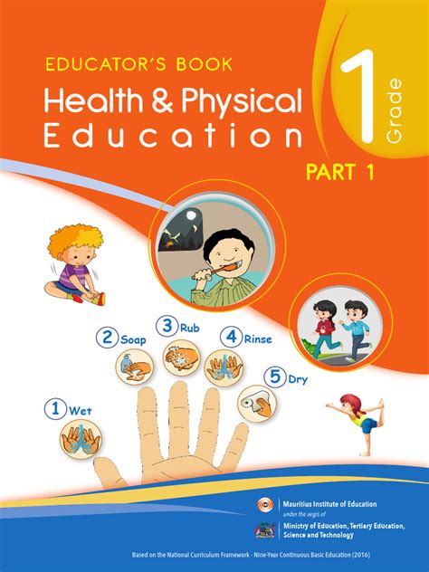 Hpe Grade 1 Part 1 Educator Book 110422 Web Download Free Pdf Hand Washing Hygiene