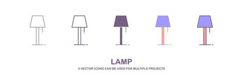테이블 램프 아이콘입니다 책상 램프 평면 벡터 일러스트 레이 션 전등갓 빛 가정 또는 직장의 상징 전등갓이 있는 테이블 램프 0명에 대한 스톡 벡터 아트 및 기타 이미지