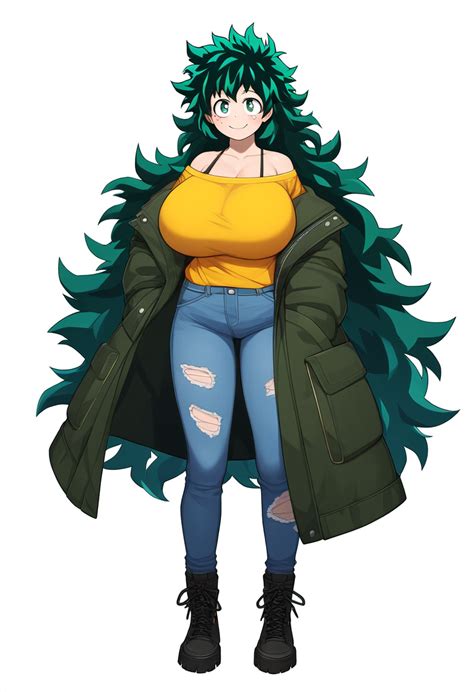 Female Izuku Midoriya Casual By Aisune09 On Deviantart