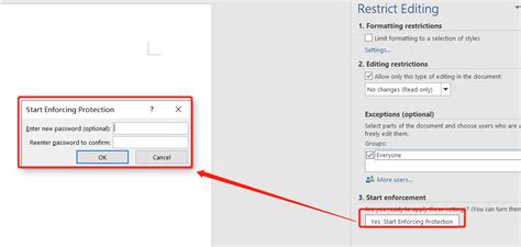 Restrict Access Function In Word Not Showing And Restrict Editing Not