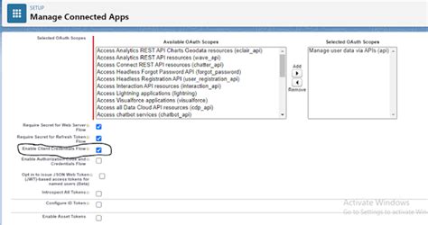 sfdc a blog on salesforce how to configure a connected