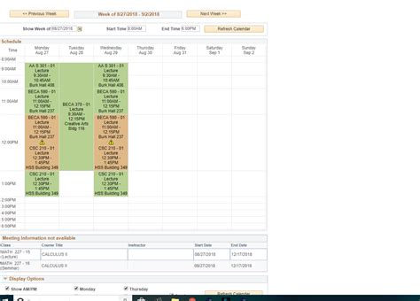 Schedule Says My Classes Are Coinciding But Really Its Not R Sfsu