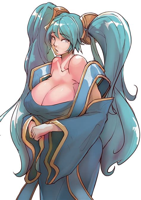 Sona League Of Legends Drawn By Puzenketsu Danbooru