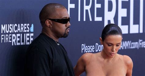 Kanye West In Control Of Bianca Censori S Clothes Amid Grammy Shocker