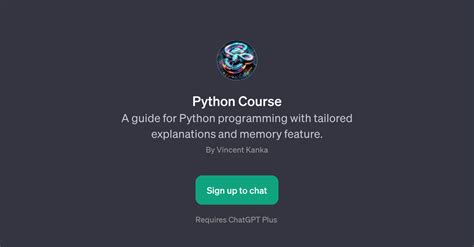 Python Course Ai Tool For Python Tutoring
