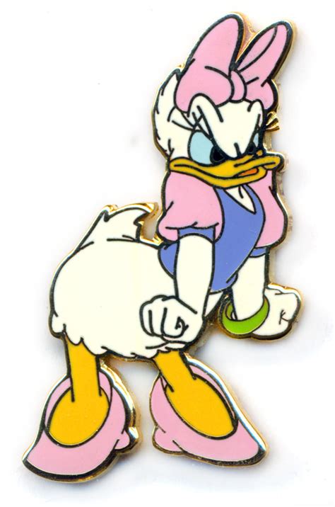 58429 Angry Daisy Duck Walt Disney World Disney Pin