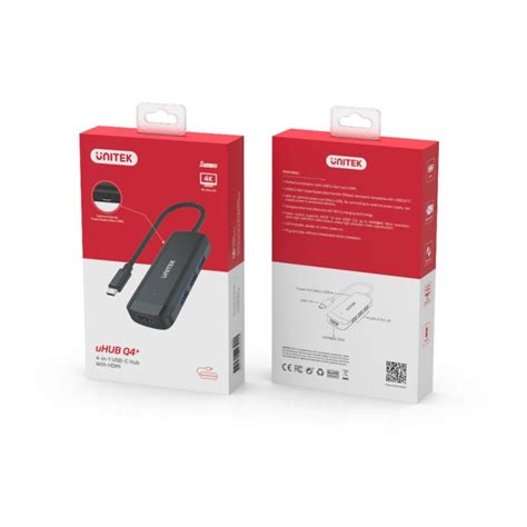 Unitek Type C To Port Usb Hub With Hdmi H B Linkqage