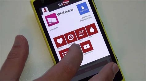 Official YouTube App For Windows Phone Quick Tour YouTube