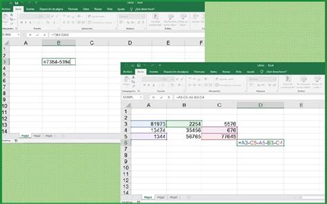 ¿cómo Hacer Una Resta En Excel