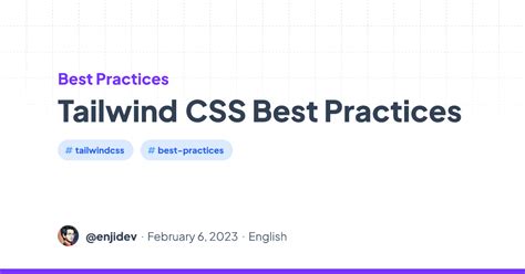 Tailwind Css Best Practices — Qumber · Fullstack Developer