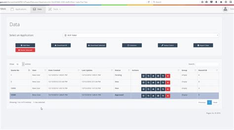 Using Copy In Data Tab