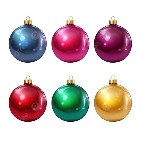 화려한 크리스마스 공 현실적인 장식 세트 크리스마스 구 골든 볼 Png 일러스트 및 이미지 에 대한 무료 다운로드 Pngtree