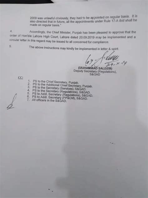 Appointments Under Rule 17 A On Regular Basis Instead Of Contract Basis