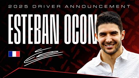 Esteban Ocon To Drive For Haas F1 Team From 2025