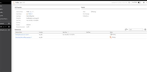Iics Data Profiling Run Forever