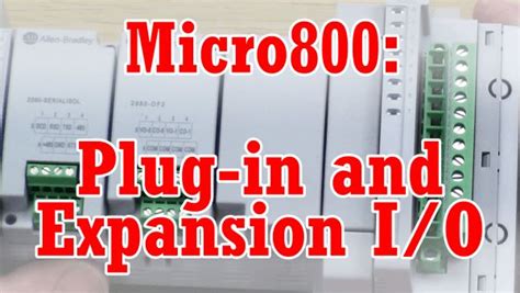 Insights In Automation On Linkedin Micro800 Plug In And Expansion Io M3e52