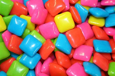 Chiclets Chewing Gum Gumball Machine Refills Bulk Tropical Fruit Chiclets 1lb