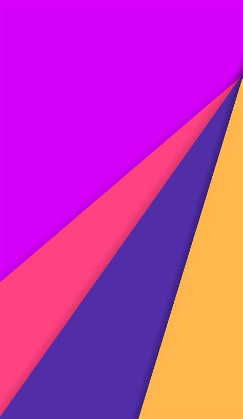Colorful Diagonal Triangle Wallpaper