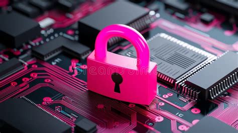 Cyber Security Data Protection Concept Encryption Concept Security Breached Privacy Data