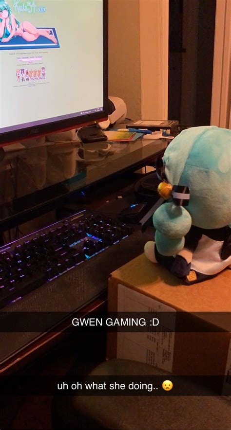Help My Gwen Plushie Gained Sentience Scrolller