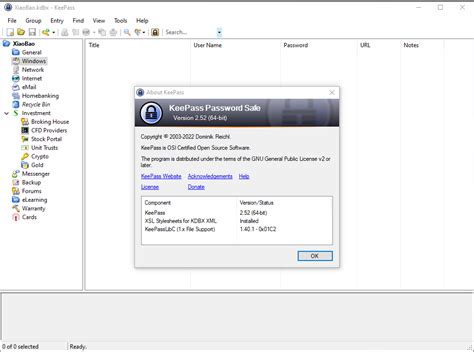 Keepass V252 Favorite Cool Apps