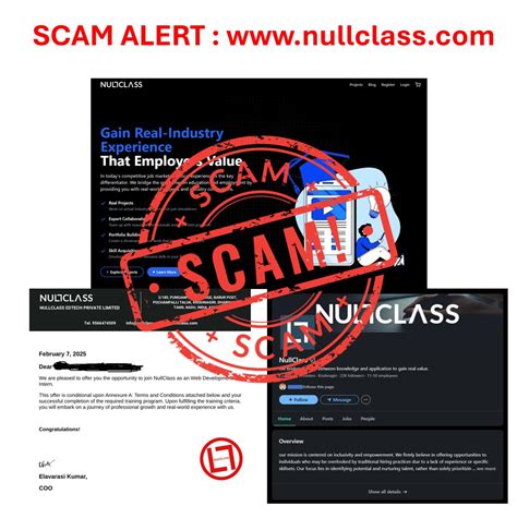 Ayesh C S Merenchige On Linkedin Scam Scamalert Scamawareness Internship