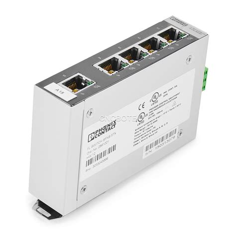 Buy Phoenix Contact Fl Switch Sfnb 5tx Ord No 2891001 Unmanaged Ethernet Switch From Cnc Bote