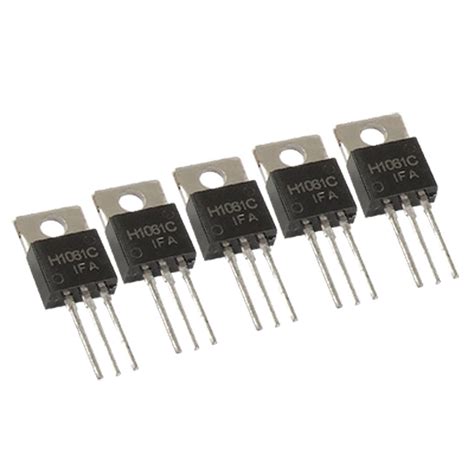 Aexit Low Frequency Transistors Power Amplifier Silicone NPN Transistor MOSFET Transistors 5 Pcs