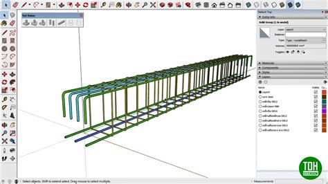 Sketchup Beam Tool At Autumn Banks Blog