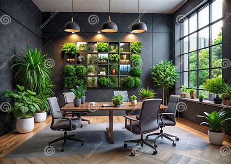 Create A Professional Virtual Meeting Space With This Modern Office