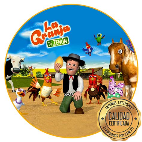 Lámina La Granja De Zenón Personajes Red — Zanetti