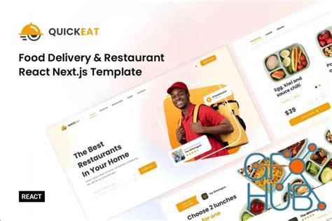 Web Template Quickeat React Food Delivery Nextjs Template 60942