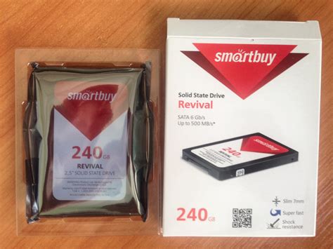 Обзор от покупателя на SSD диск SMARTBUY 2.5" Revival 240 Гб SATA III ...