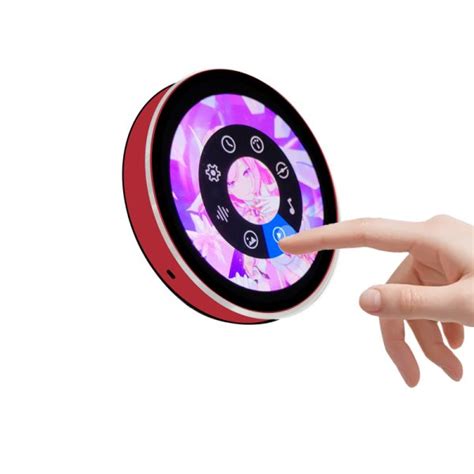 Esp32 18 Inch Round Amoled Touch Display Arduino Lvgl Wifi Voice Assistant Ai Smart Displays