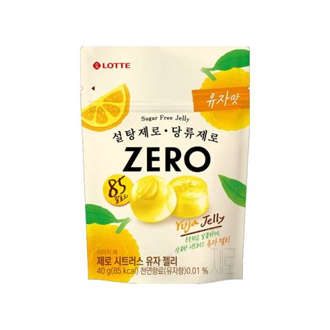 2 1 3개묶음 롯데 제로유자젤리 배민 장보기∙쇼핑