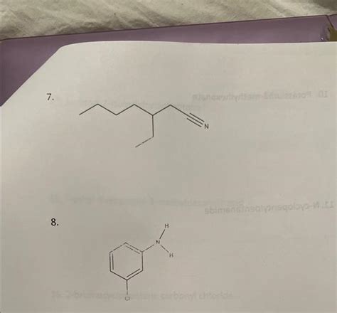 [solved] for the following compounds write the iupac name