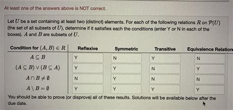 [ Math Logic Sets Proofs ] Is A Subset B And B Subset A Symmetric And Transitive R
