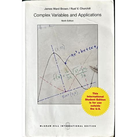 Complex Variables And Applications 複變函數論 原文書 二手 蝦皮購物