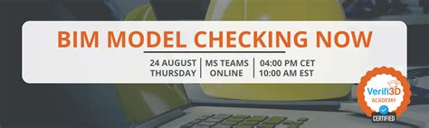 Webinar Simplify Your Bim Model Checking Workflow August 2023