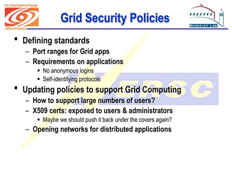 PPT Grid Security At NERSC LBL PowerPoint Presentation Free Download ID