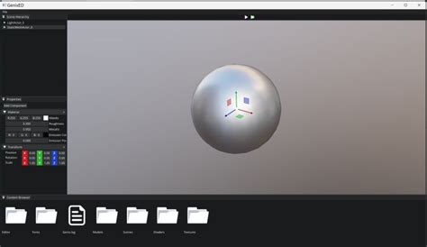Haluk Oral On Linkedin Genix My Custom Game Engine I Wanted To Write