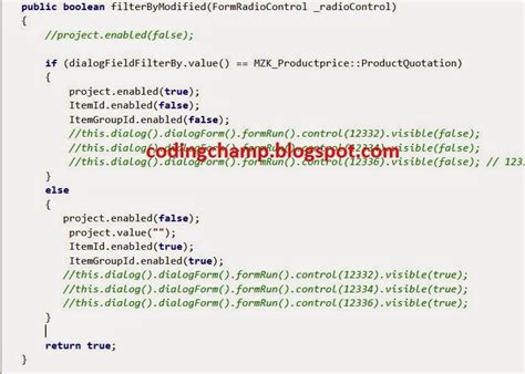 Coding Champ Using Radio Button Control For Rdp Based Ssrs Reports In Microsoft Dynamics Ax
