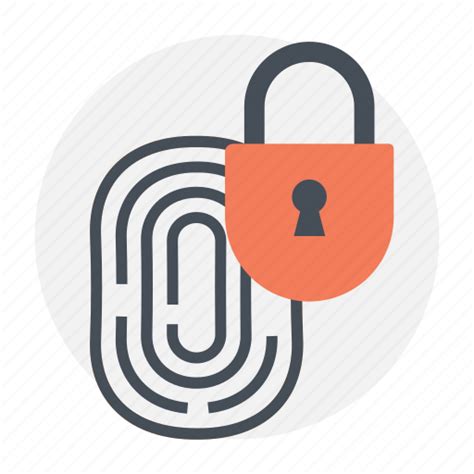 Authentication Authorization Biometric Fingerprint Unlock Sensor Icon Download On Iconfinder
