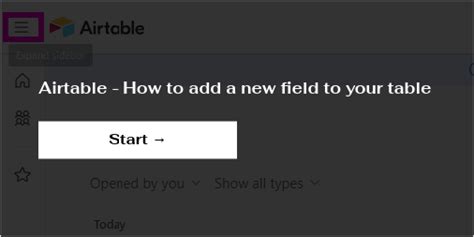 airtable how to add a new field to your table