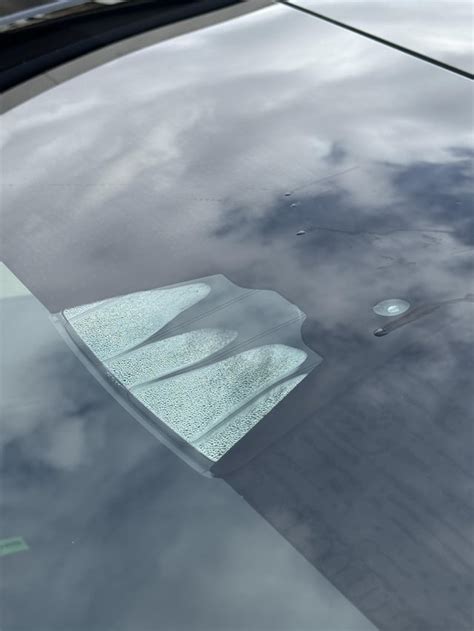 After Windshield Tint Issue Rteslamodel3