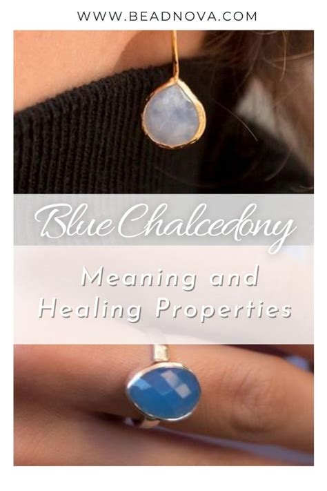 Blue Chalcedony Meaning Healing Properties Benefits And Uses Beadnova